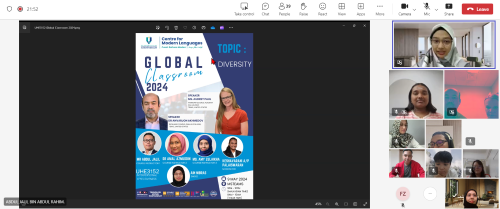 Global Classroom Sessions enhance interpersonal effectiveness in diversity | UMPSA News